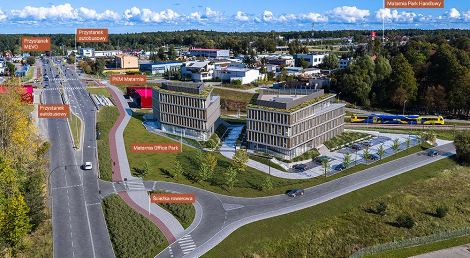 Matarnia Office Park z kompletem najemców