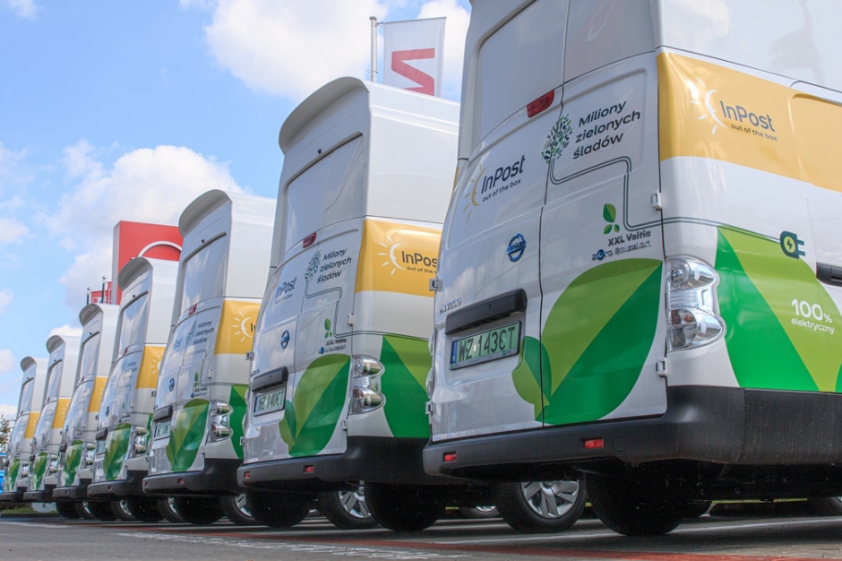 Flota InPost powiększy się o kilkaset elektryków