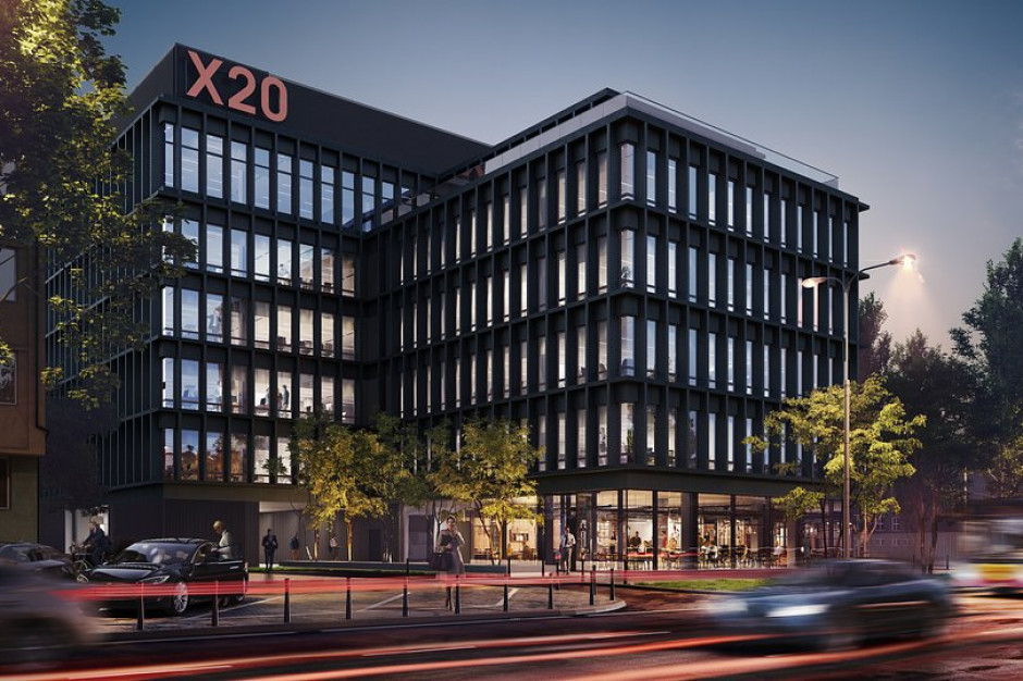Biurowiec X20 zapełnia się najemcami
