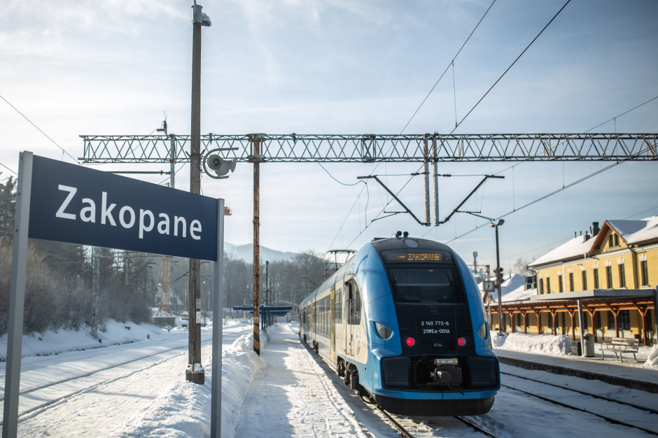 Pociągiem do Zakopanego turyści nie dojadą. Wraca remont na kolejową zakopiankę