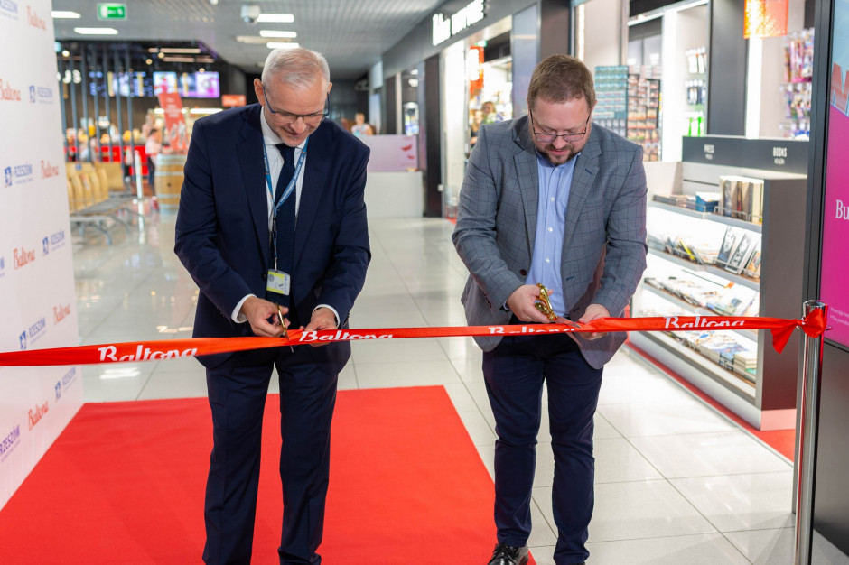 Baltona otworzyła nowe lokale na lotnisku w Jasionce