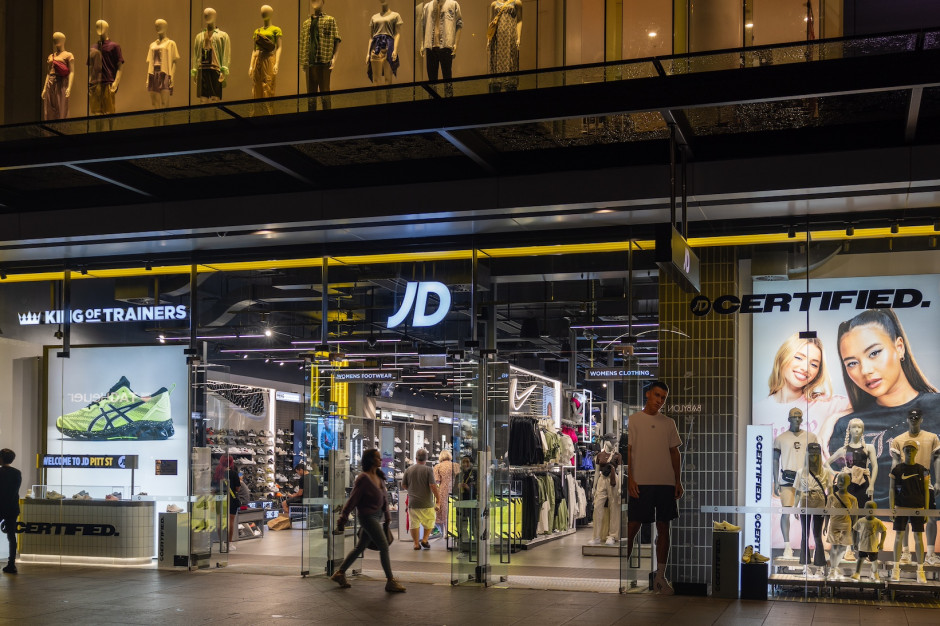 Salon JD Sports w Galerii Słonecznej