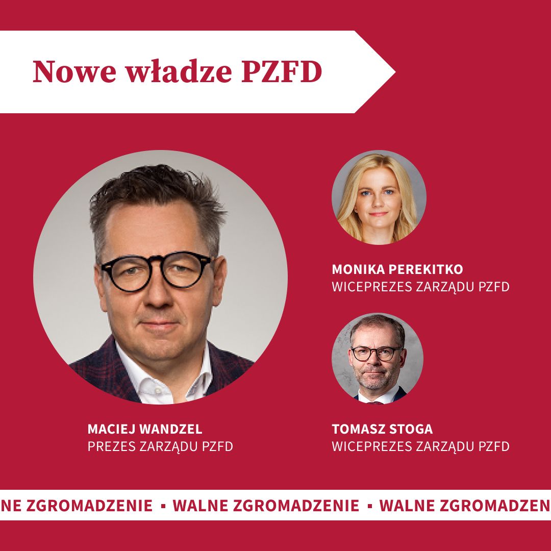 Maciej Wandzel nowym prezesem PZFD