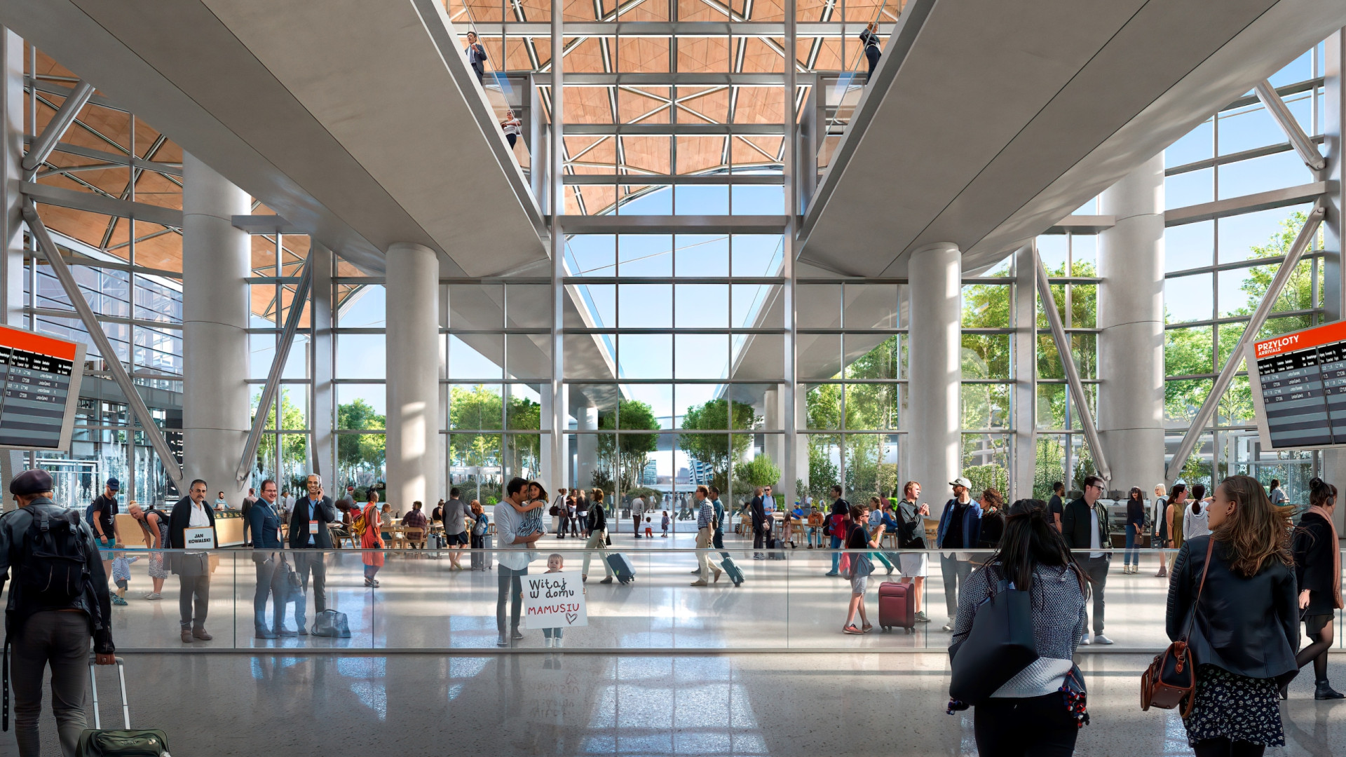 CPK z gotowym projektem terminali i dworców. Są nowe wizualizacje