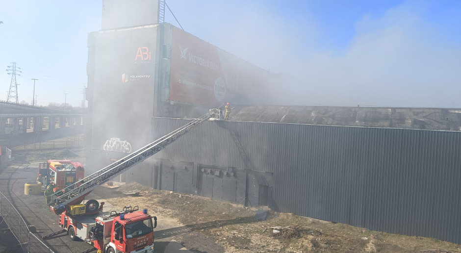Pożar w warszawskim CH Modlińska 6d. Zaskakująca reakcja kupców
