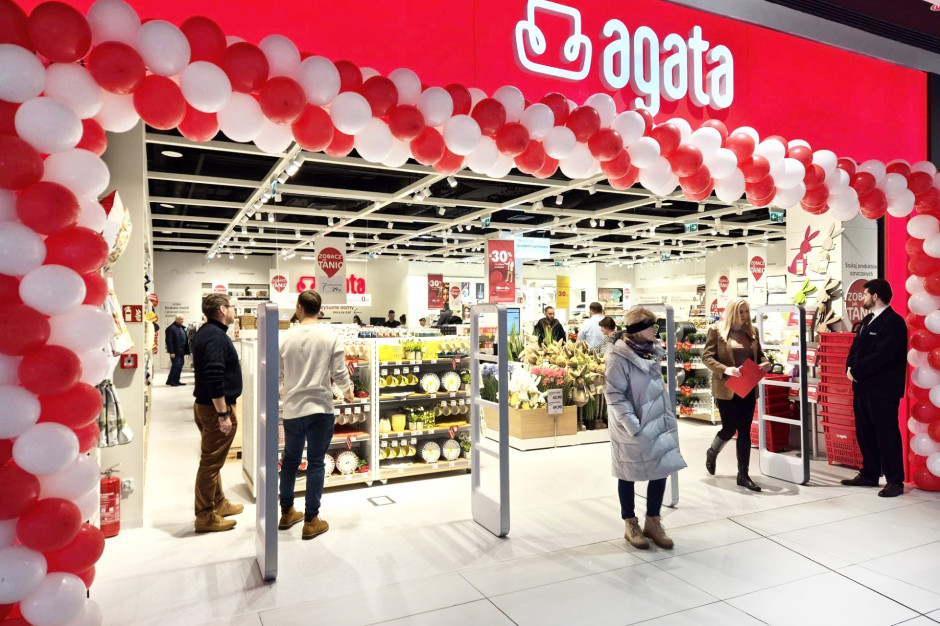 Agata wchodzi do Galerii Północnej. Nowy format polskiej sieci na Białołęce